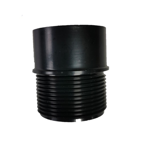1.5" Black Male Threaded Female Solvent Socket TMC UV For ABS Waste Pi